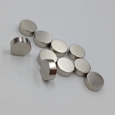China Strong Adhesive Neodymium Magnets Ni Cu Ni epoxy Coating Round Cylinder Magnets for sale