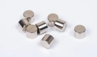 China Customized Neodymium Cylinder Magnets Ni-Cu-Ni Coating ISO14001 Approved for sale