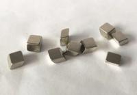 China Ni Cu Ni Coating N38 NdFeB Magnet Block Special Shaped For Hardware Machinery for sale