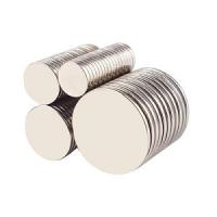 China Customized NdFeB Disc Magnet , Neodymium Round Magnet For Industry for sale