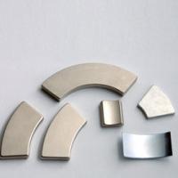 China Permanent Curved Neodymium Magnets Tile Ndfeb Arc Shaped Magnets For Industrial for sale