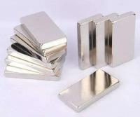 China Permanent Magnet Neodymium Bar Magnets Powerful N35 N38 Ni Cu Ni Coating for sale