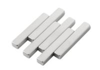China Flat Industrial Bar Magnets Ni Cu Ni Coating Customized Long Strong Magnets for sale
