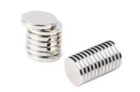 China Neodymium Rare Earth Disc Magnets , Industrial NdFeB Round Magnet for sale