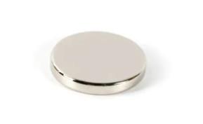 China Neodymium Rare Earth Disc Magnets , Industrial NdFeB Round Magnet for sale
