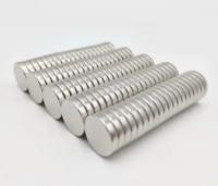 China N35-N52 Rare Earth Magnet , Round Neodymium Magnet Epoxy Coating for sale
