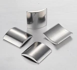 China Generator Neodymium Arc Magnets , Super Strong Industrial Magnet Free Sample Available for sale