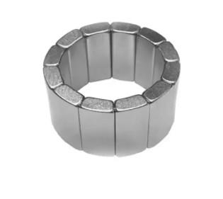 China OEM N35-N55 Neodymium Motor Magnet NiCuNi Coating High Temperature Application for sale