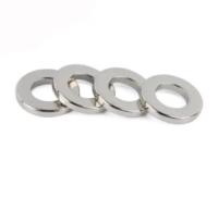 China OEM Ring NdFeB Magnets NiCuNi Coating N52 Strong Rare Earth Magnet for sale