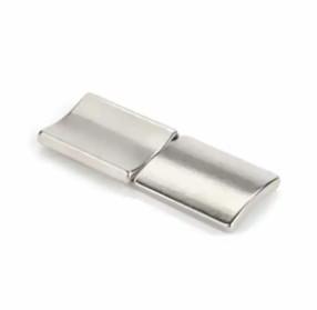 China Ndfeb N52 Rare Earth Arc Magnets , Motor Permanent Magnet OEM for sale