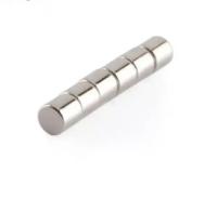 China NdFeB Cylinder Magnet , Rare Earth Neodymium Cylindrical Magnets for sale