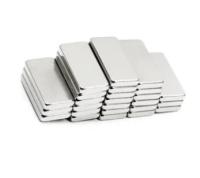 China Nickel Plated Neodymium Magnets Bar Ni-Cu-Ni Plating Strong Bar Magnets N35-N52 for sale