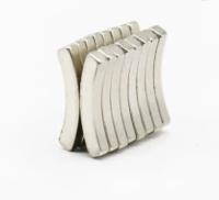 China Monte Bianco Permanent Arc Magnet Ndfeb N52 Rare Earth Magnet For Motor for sale