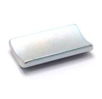 China N42H High Strength Generator Neodymium Magnet Curved Shaped High Energy Density for sale
