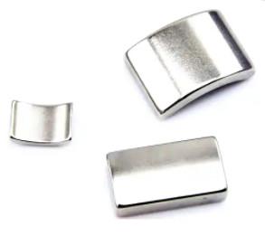 China High Temp Neodymium Magnets , NdFeB Curved Motor Magnet Free Sample Available for sale