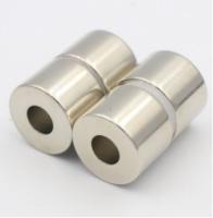 China Super Strong Round Hollow Cylinder Magnets N52 Neodymium Magnet Coating for sale