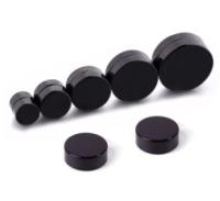 China Black NdFeB Disc Magnet Size Customized Epoxy Coated Neodymium Magnets for sale