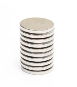 China Round Neodymium Magnet N35-N52 Super Strong Disc Magnets For Electronic Product for sale