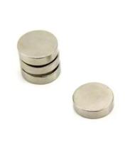 China Lightweight NdFeB Disc Magnet Strong Permanent Magnetic Materials for sale