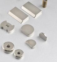 China N30-N54 Strong Rare Earth Magnet , Sintered Nd Fe B Magnets With Strong Pull Force for sale