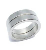 China Neodymium Magnets Ring NdFeB Magnets N52 Ni Cu Ni Coating for sale