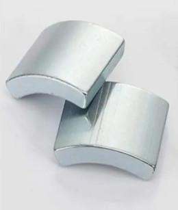 China Epoxy Coating Arc NdFeB Magnets Customized For Electric Motors for sale