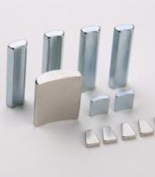 China Epoxy Coating Arc NdFeB Magnets Customized For Electric Motors for sale