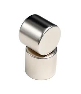 China Customized Neodymium Cylinder Magnets Ni-Cu-Ni Coating ISO14001 Approved for sale