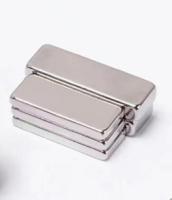 China Zn Coating Block NdFeB Magnet Powerful Sintered Neodymium Magnets for sale