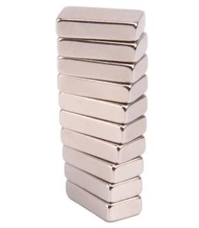 China Zn Coating Block NdFeB Magnet Powerful Sintered Neodymium Magnets for sale