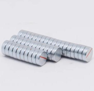 China Customized Cylinder Neodymium Magnets N35-N52 Super Strong Rare Earth Magnet for sale