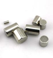 China Powerful Rare Earth Cylinder Magnets Neodymium Customized Size for sale