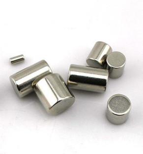 China Powerful Rare Earth Cylinder Magnets Neodymium Customized Size for sale
