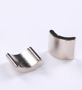 China Arc Rare Earth Permanent Magnets ,  NdFeB Neodymium Rotor Magnet for sale