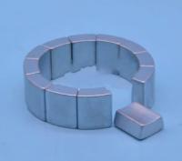 China Competitive Price Strong Ndfeb Magnet Block Arc Neodymium Magnets For Motor for sale