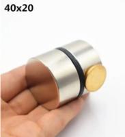 China N52 40x20 mm Super Strong Round Rare earth Powerful Speaker Disc NdFeB Magnet for sale