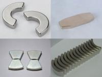 China Zn Coating Arc NdFeB Magnets N35-N52  ISO14001 Custom Shaped Magnets for sale