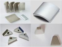 China High Power Generator Neodymium Magnet Ni Cu Ni Coating Arc NdFeB Magnet for sale