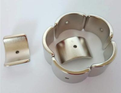 China Competitive Price Strong Ndfeb Magnet Block Arc Neodymium Magnets For Motor for sale