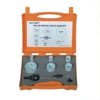 China 19mm-51mm 22mm-64mm 9 Hole Saw Electricians Hole Saw Kit ODM OBM for sale
