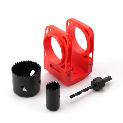 China Metal Door Lock Installation Kit OEM 25mm-54mm Door Lock Hole Saw Kit for sale