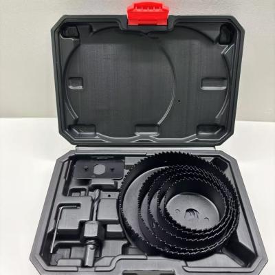 China Customizable Carbon Hole Saw Set 64mm-127mm Carbide Hole Saw Kit For Metal for sale