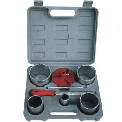 China 8PCS Tungsten Carbide Hole Saw Kit 33mm 53mm 67mm 73mm 83mm Tct Holesaws for sale