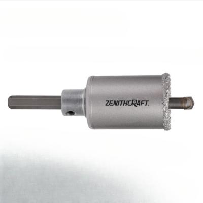 China 92HRC Tungsten Hole Saw Hexagon Shank Tct Holesaw Kit For Breeze Block for sale