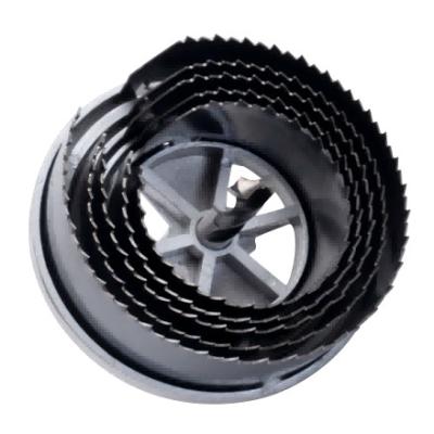China HRC38-42 5PCs Multi Blade Hole Saw 81mm 91mm Hole Saw For Wood for sale