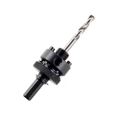 China Black Oxide Holesaw Arbor Hole Saw Accessories High Speed Steel for sale