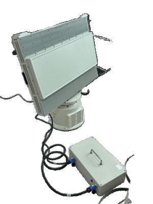 China Anti-drone Radar Electromagnetic Spectrum Competition X-band Drone Detection Radar System for sale