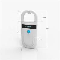 China Mini Pet ID Chip Scanner FDX-B EMID PIT Tag Scanner Featuring A clear OLED Display for sale