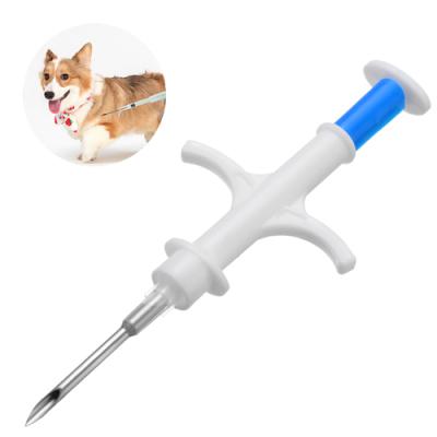 China Anti Remove Animal Tracking Chips 2x12mm Pet RFID Chips ICAR Approved For Dogs Cats And Livestock for sale