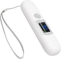 China Temperature Sensor Pet ID Chip Scanner White Animal Tag Reader IP54 for sale